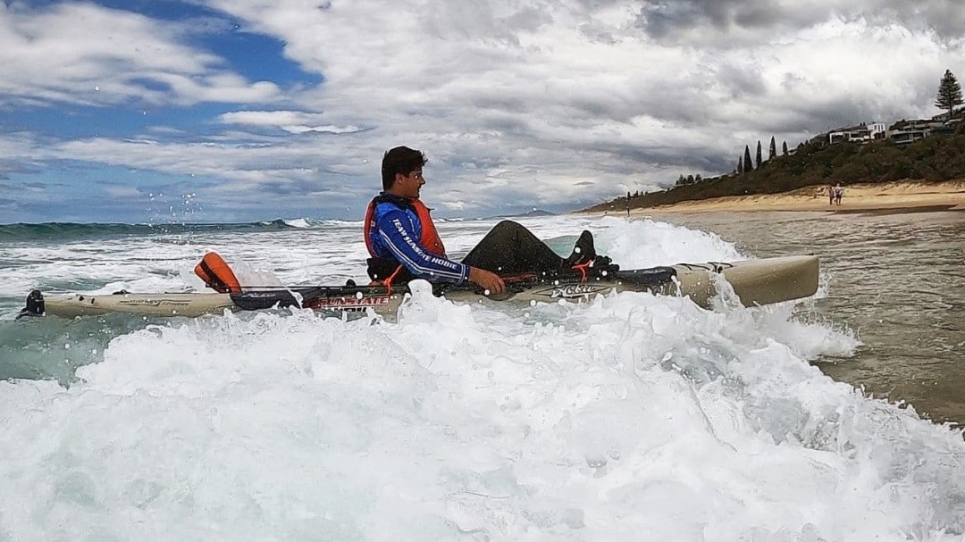 Off-shore On A Hobie Kayak - Sunstate Hobie