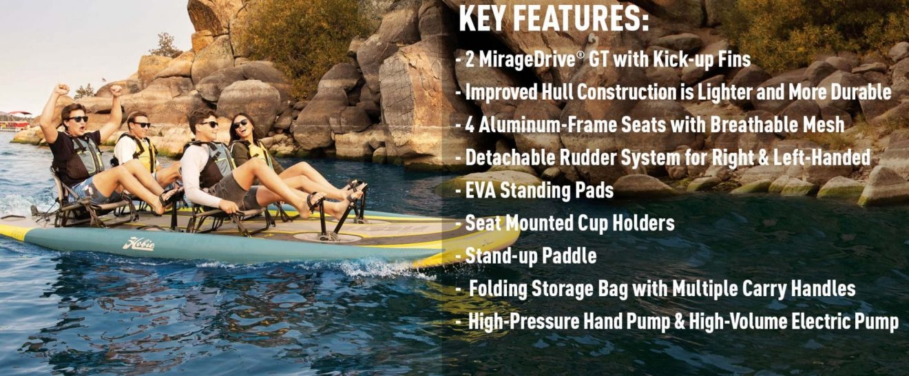 Hobie ITrek Fiesta Inflatable Kayak - Sunstate WaterSports