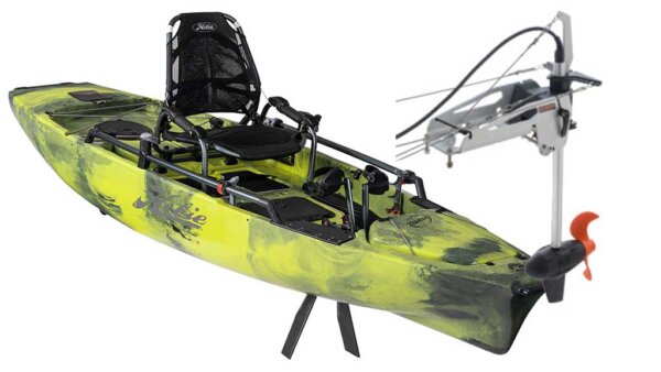 Hobie Pro Angler 14 Fitted With Torqeedo Electric Motor